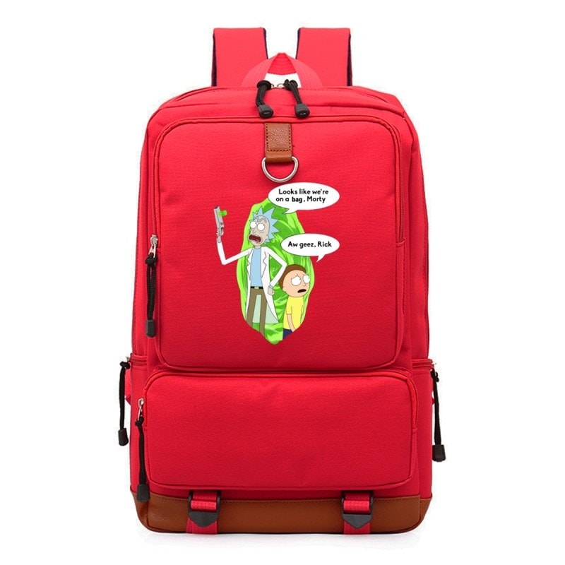 Rick And Morty Cartooon Teen Backpack