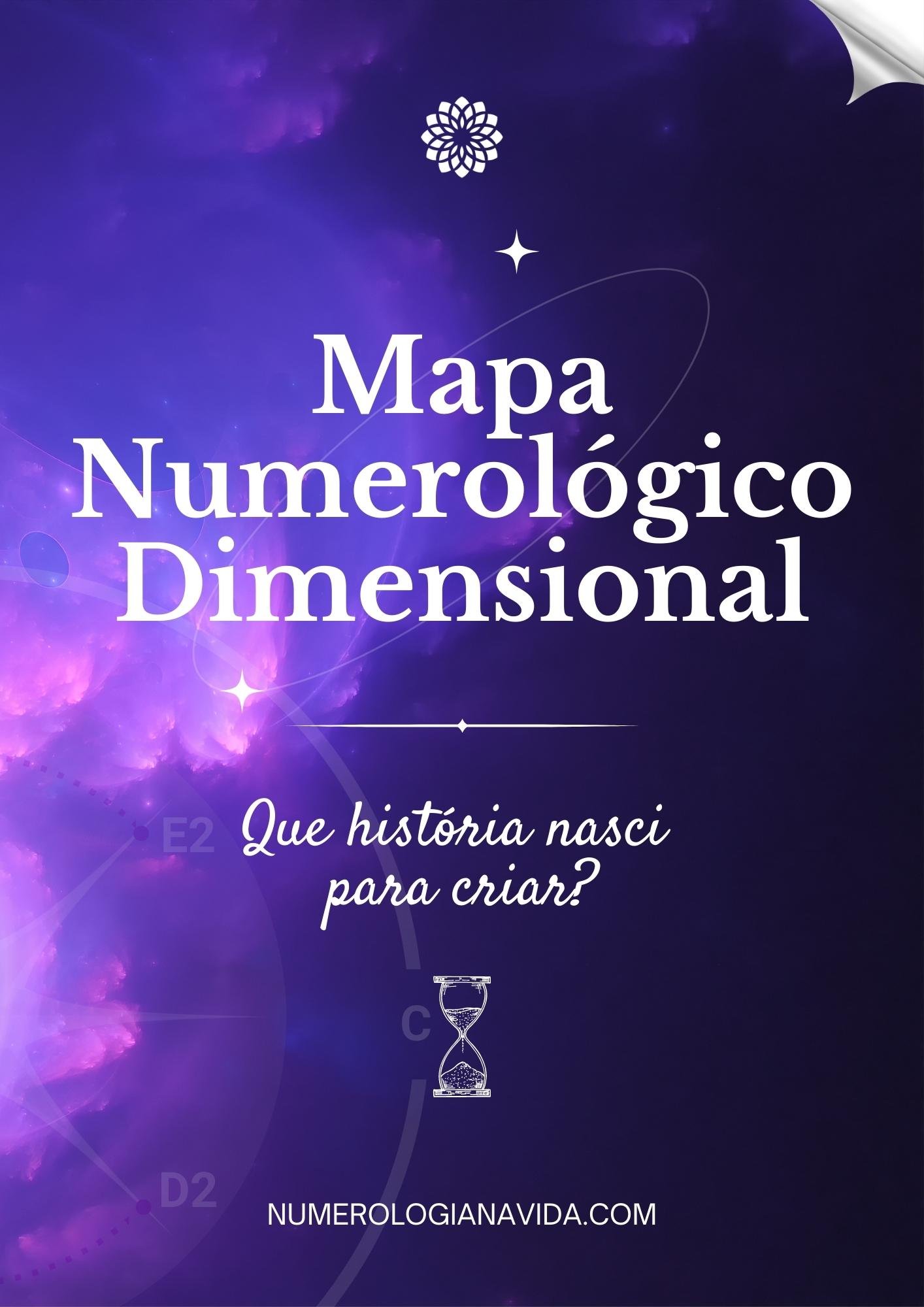 Mapa Numerológico Dimensional - Numerologia na Vida