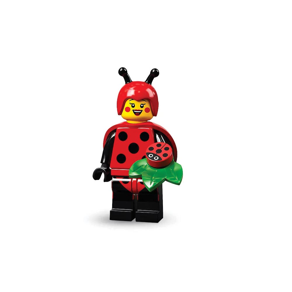 71029-4 Lego Series 21 Minifigures - Ladybird Girl - Brickly