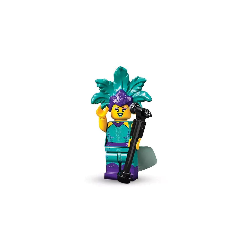 71029-12 Lego Series 21 Minifigures - Cabaret Singer - Brickly