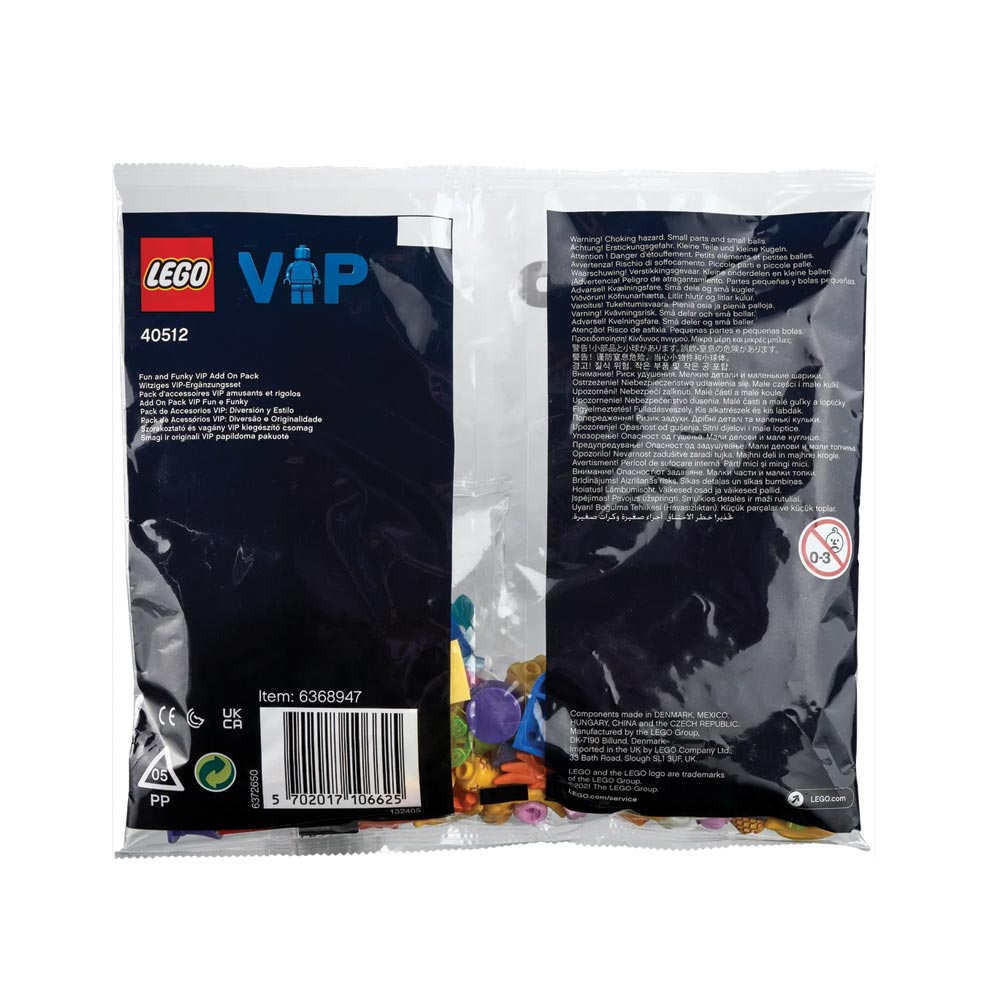 40512 LEGO Fun and Funky VIP Add-On Pack - Brickly