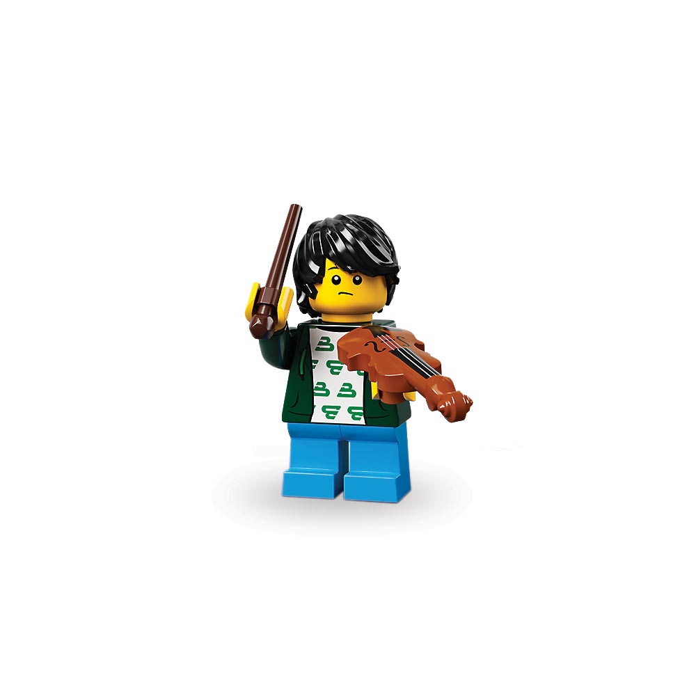 71029-2 Lego Series 21 Minifigures - Violin Kid - Brickly