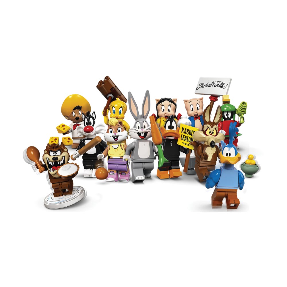 71030 Lego Looney Toons Minifigures - Full Set of 12 - Brickly