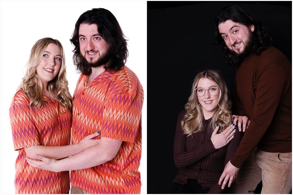 Josh & Abbie's Cheesy 80's Shoot | Daniel James Photography