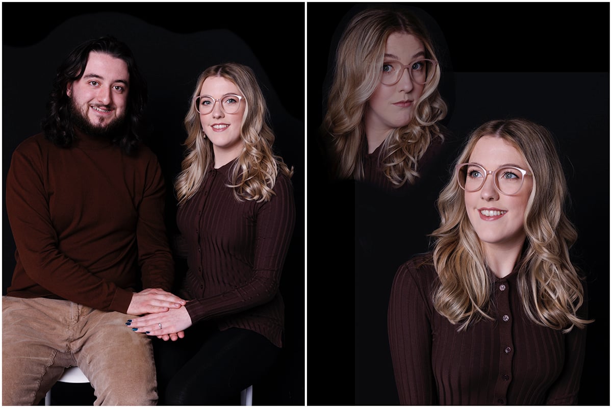 Josh & Abbie's Cheesy 80's Shoot | Daniel James Photography