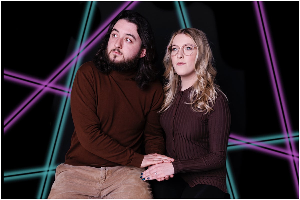 Josh & Abbie's Cheesy 80's Shoot | Daniel James Photography