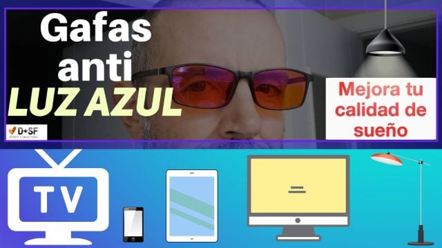 Por qué debes usar gafas protectoras de luz azul antes de dormir