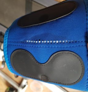 Faja abdominal Fast Band; evita picotazos por mal uso