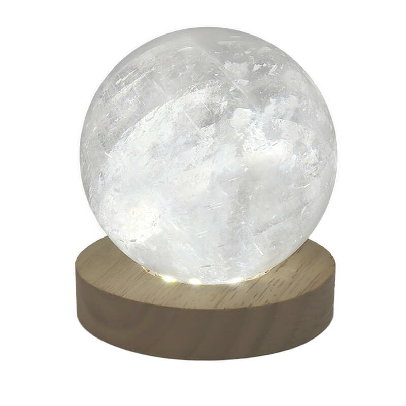 White Calcite Sphere HerMJ