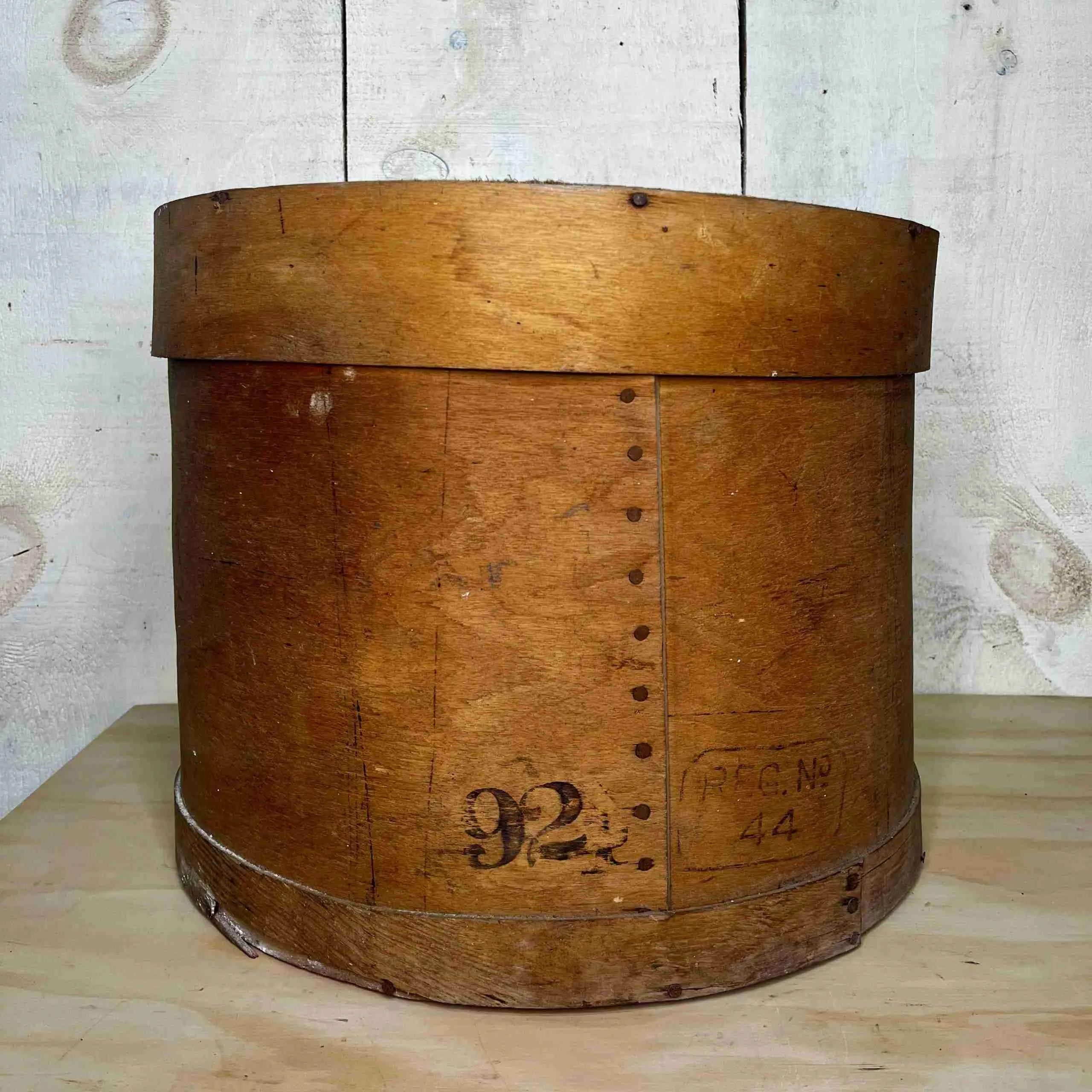 Large Vintage Cheese Box - Historic House Salvage
