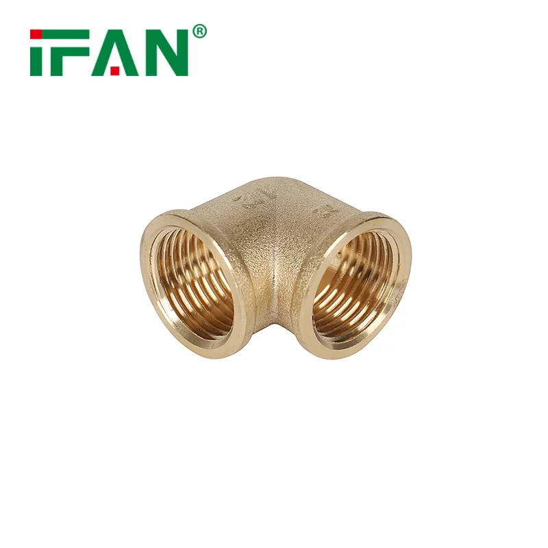 IFAN High Quality 1/2″-2″ Brass Fitting Elbow – China Plumbing System ...