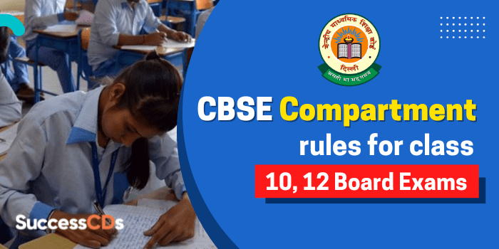 CBSE Compartment Rules for Class 10, Class 12 Exam