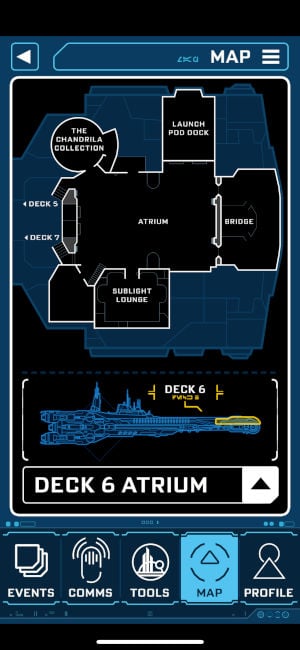 Star Wars: Galactic Starcruiser Map—Get a Sneak Peek