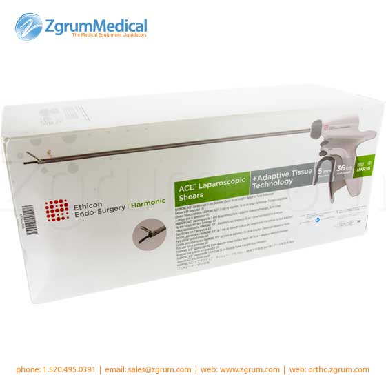 Ethicon Harmonic Ace 36 Laparoscopic Shears - HAR36 - Zgrum Medical