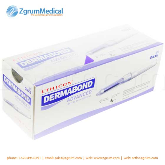 Dermabond Advanced Topical Skin Adhesive DNX6 - Zgrum Medical