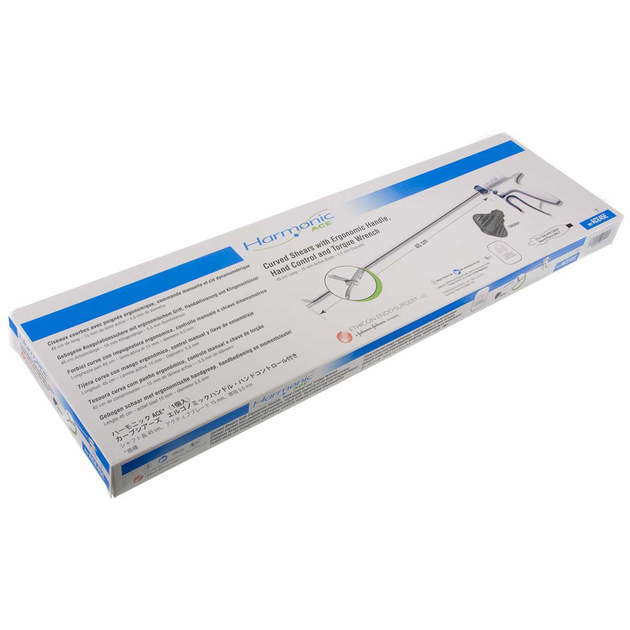 Ethicon Harmonic ACE Curved Shears - ACE45E - Zgrum Medical