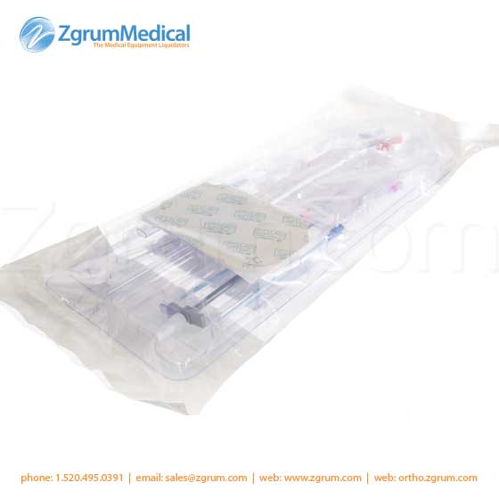 Medcomp HFS24 14.5F x 24 cm Hemo - Flow Double Lumen Catheter Set ...
