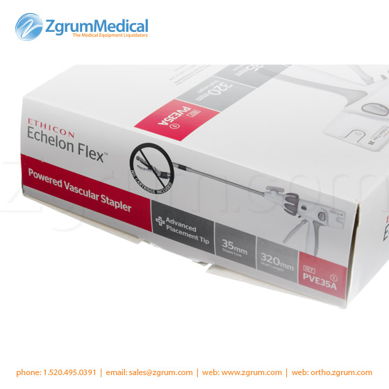 Ethicon PVE35A Echelon Flex Powered Vasular Stapler - Zgrum Medical