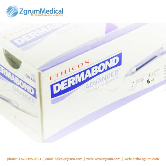 Dermabond Advanced Topical Skin Adhesive DNX6 - Zgrum Medical