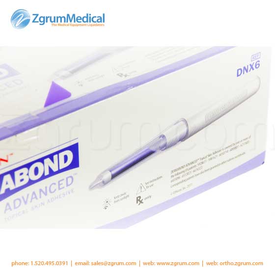 Dermabond Advanced Topical Skin Adhesive DNX6 - Zgrum Medical