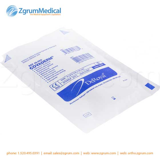 Covaderm Adhesive Dressing 4 x 6 in 46 - 002 - Each Dressing - Zgrum ...