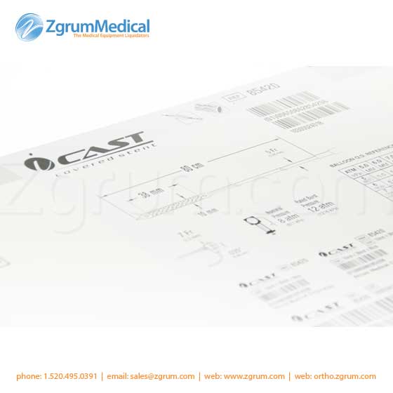 Atrium iCAST Covered Stent 10 mm x 38 mm x 80 cm 85420 - Zgrum Medical