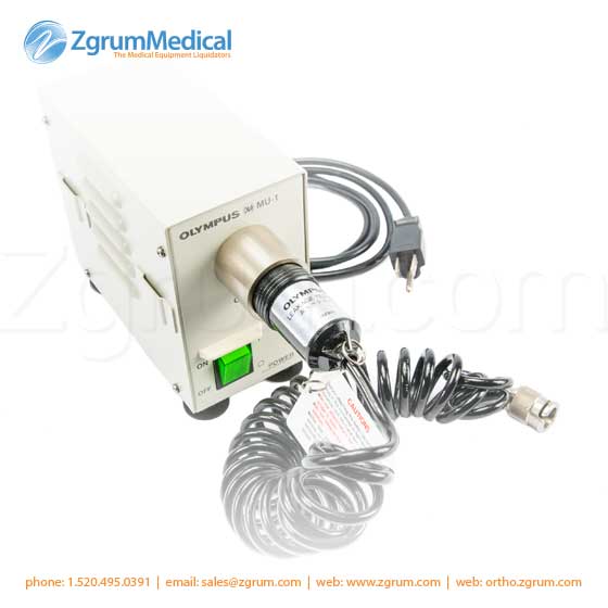 Olympus MU - 1 Maintenance Unit with MB - 155 Leak Tester - Zgrum Medical