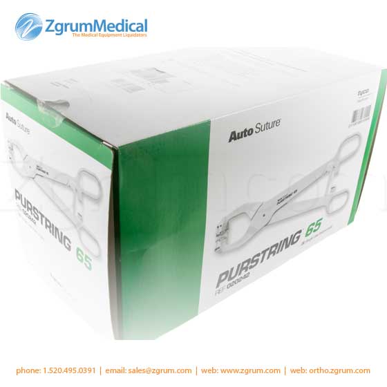 Covidien 020242 Tyco Auto Suture Purstring 65 - Zgrum Medical