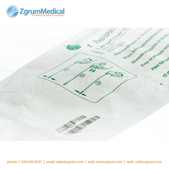 Ethicon 10AG Anvil Grasper with Ratchet Handle 10 mm - Zgrum Medical