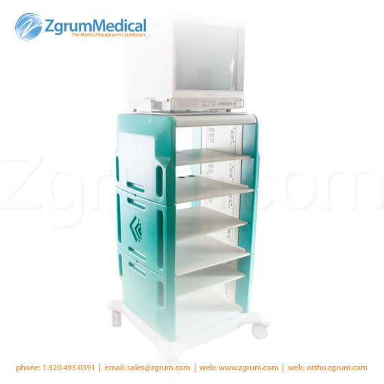 Linvatec Endoscopy Cart - 2231 with Monitor - Zgrum Medical