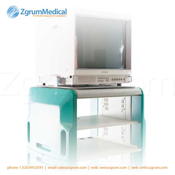 Linvatec Endoscopy Cart - 2231 with Monitor - Zgrum Medical
