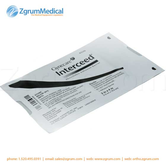 Ethicon 4350 Gynecare Interceed Adhesion Barrier - Each - Zgrum Medical