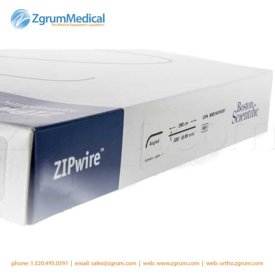Boston Scientific 46 - 164B ZIPwire Hydrophilic Guide Wire Standard 0. ...