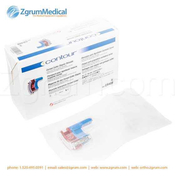 Ethicon CR40B Contour Curved Cutter Stapler Reloads - Zgrum Medical