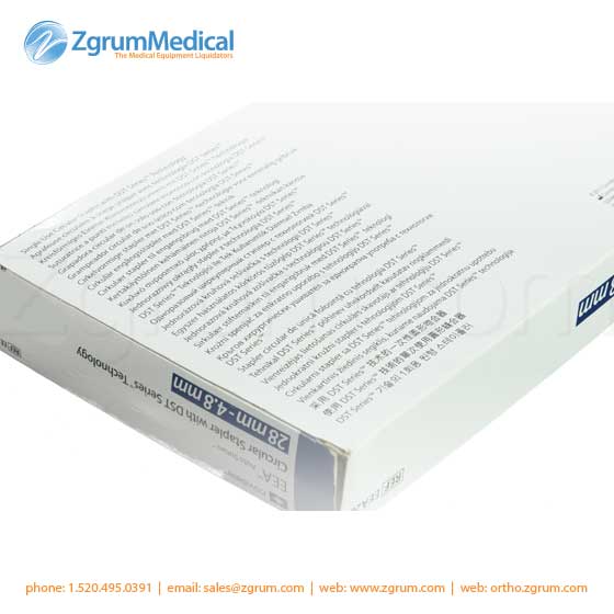 Covidien EEA28 Auto Suture Circular Stapler 4.8mm - Zgrum Medical
