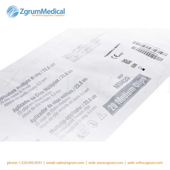 Ethicon Multiple Clip Applier MSM20 - Each - Zgrum Medical