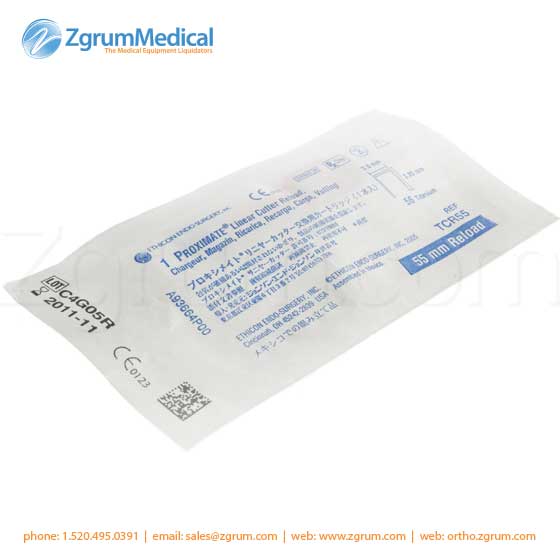 Ethicon TCR55 Proximate 55m Linear Cutter Reload Expired - Zgrum Medical