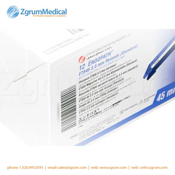 Ethicon TR45B Endopath ETS45 - 3.5 mm Reloads - Zgrum Medical