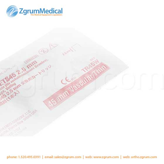 Ethicon Endopath ETS45 - Single Reload - TR45W - Each - Zgrum Medical