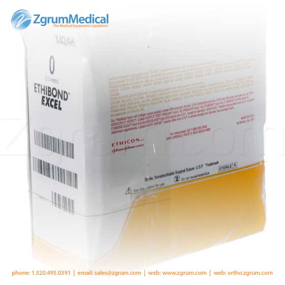 Ethicon 0 Ethibond Suture - X424H - Zgrum Medical