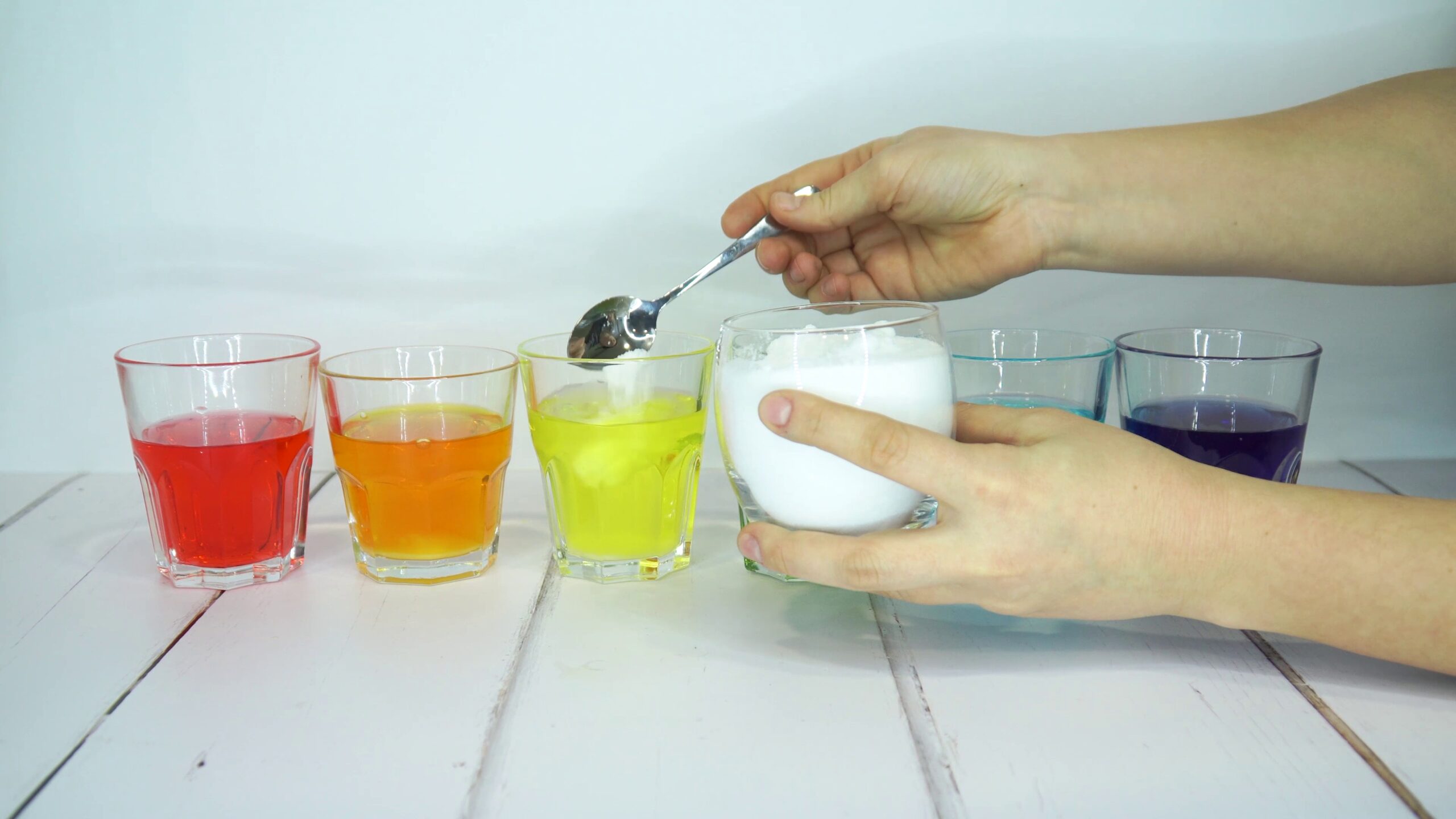 Rainbow Density Tower Experiment for Kids