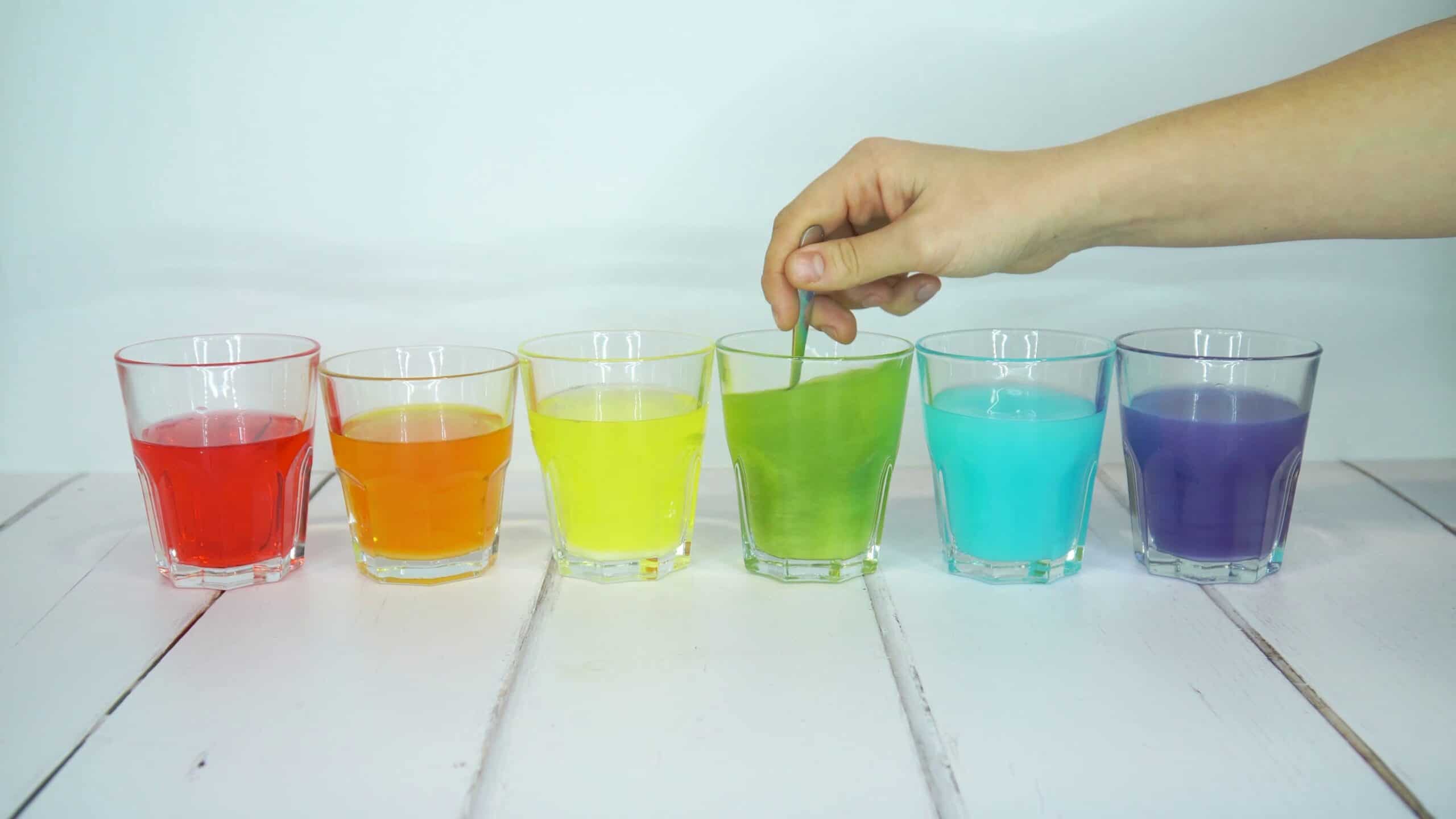 Rainbow Density Tower Experiment for Kids
