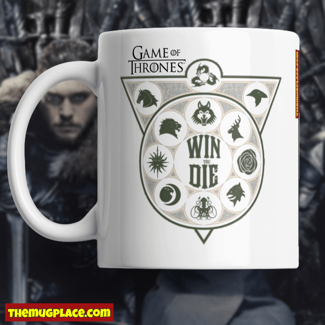 Game of Thrones Mug - 12 Houses - 7 Kingdoms Shield | The Mug Place