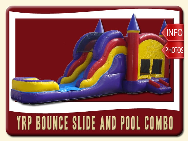 Inflatable Combos | Bounce House + Water Slide | Bounce Party Rentals